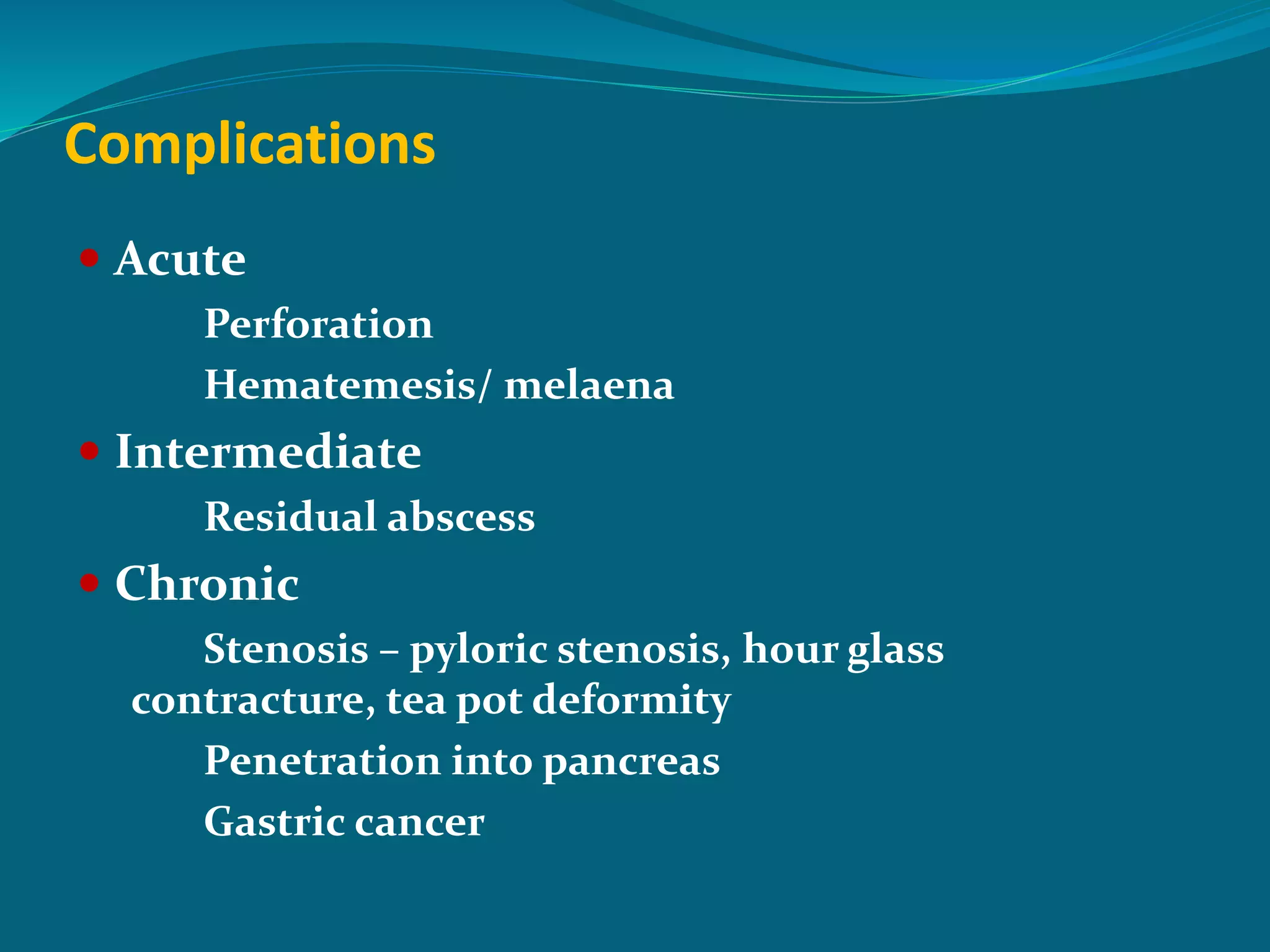 Peptic Ulcer Disease Ppt