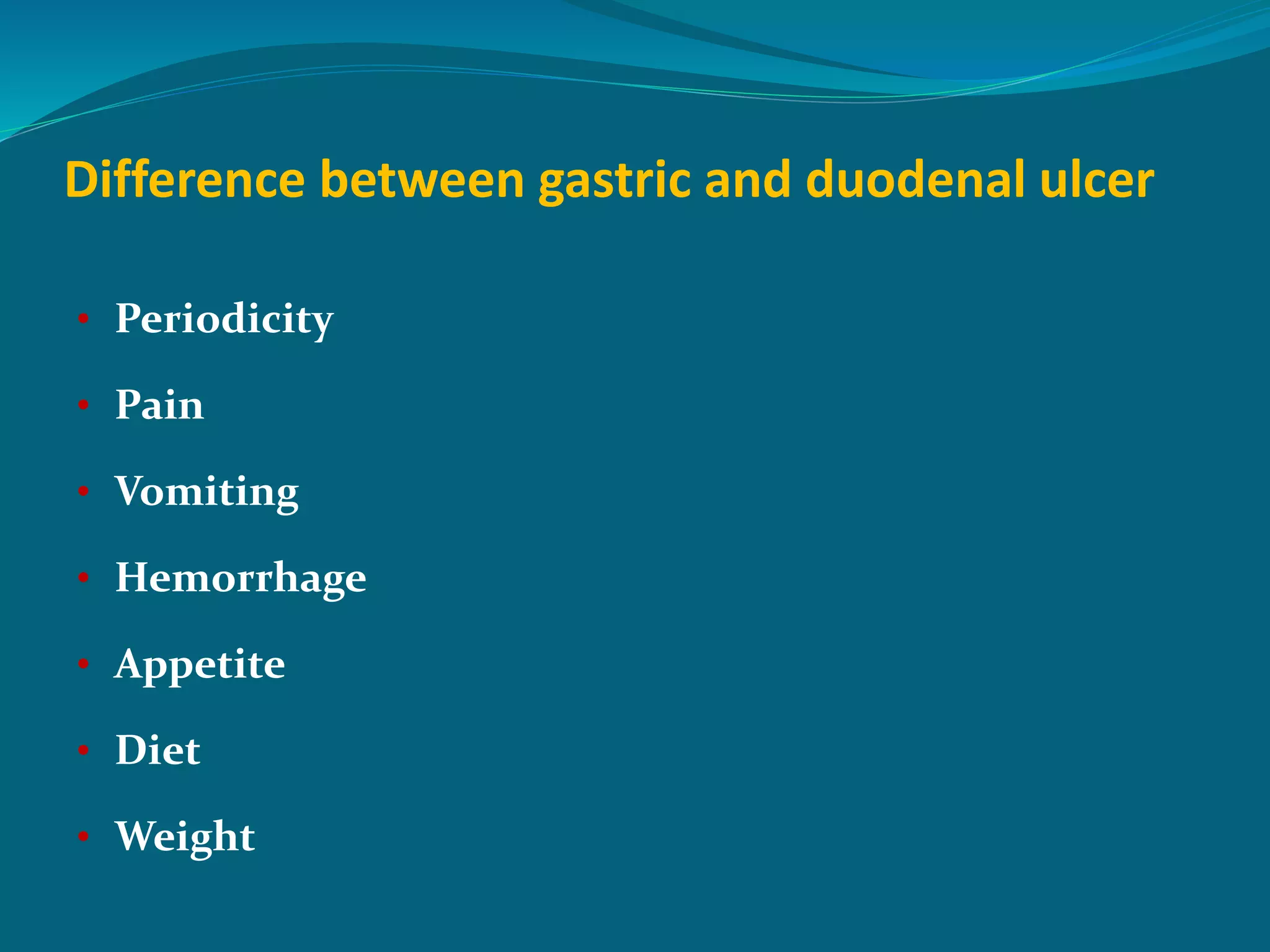 Peptic ulcer disease | PPTX