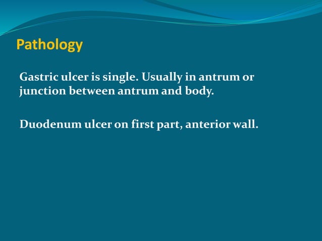 Peptic ulcer disease | PPT