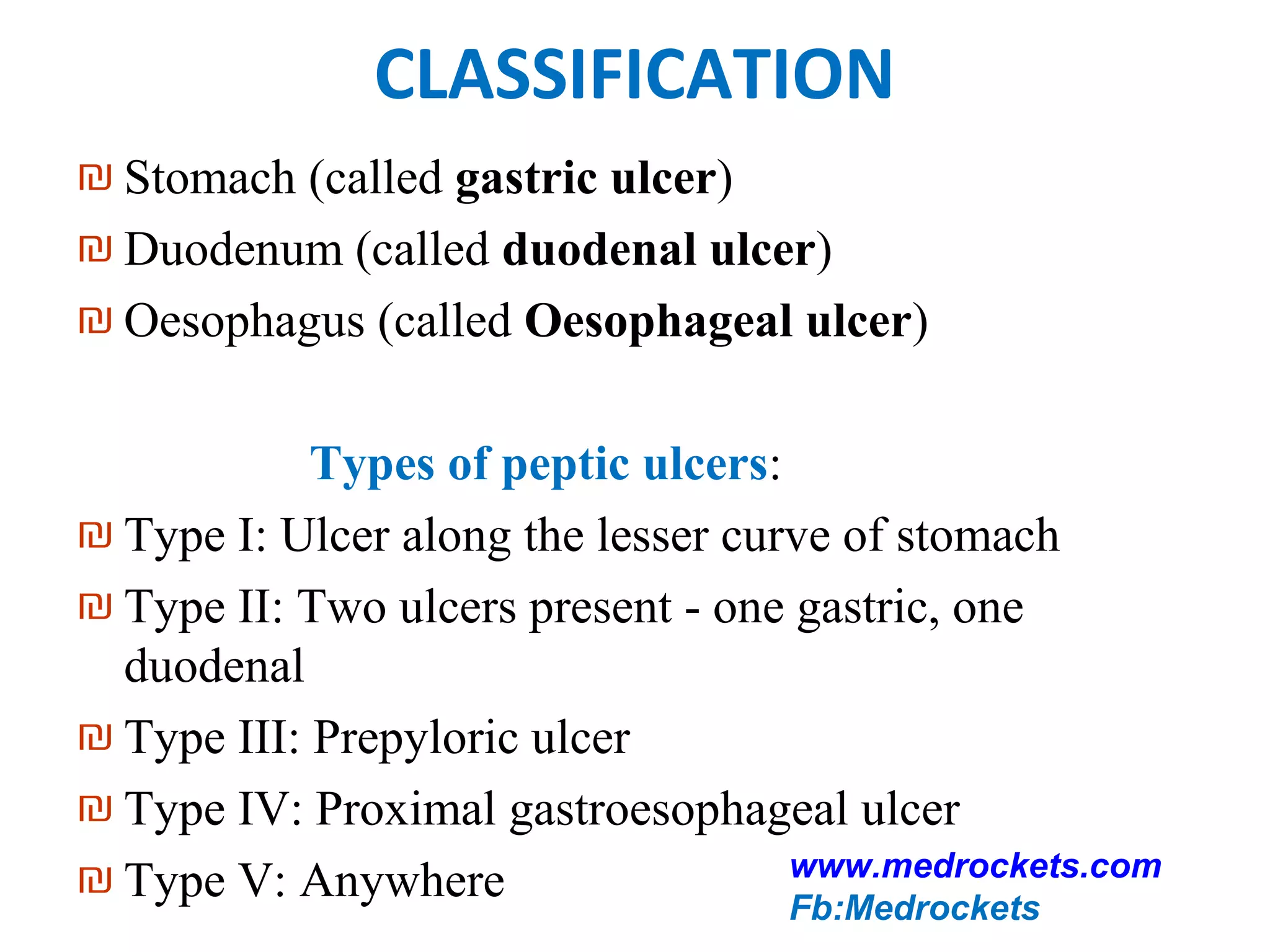 Peptic ulcer disease | PPT