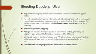 Peptic ulcer disease | PPTX