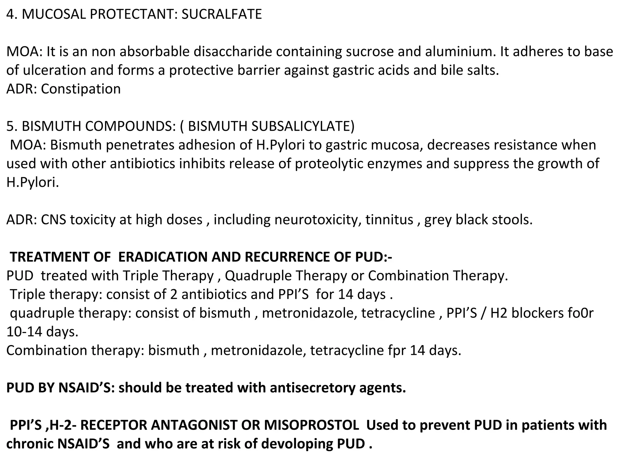 Peptic ulcer disease | PPT