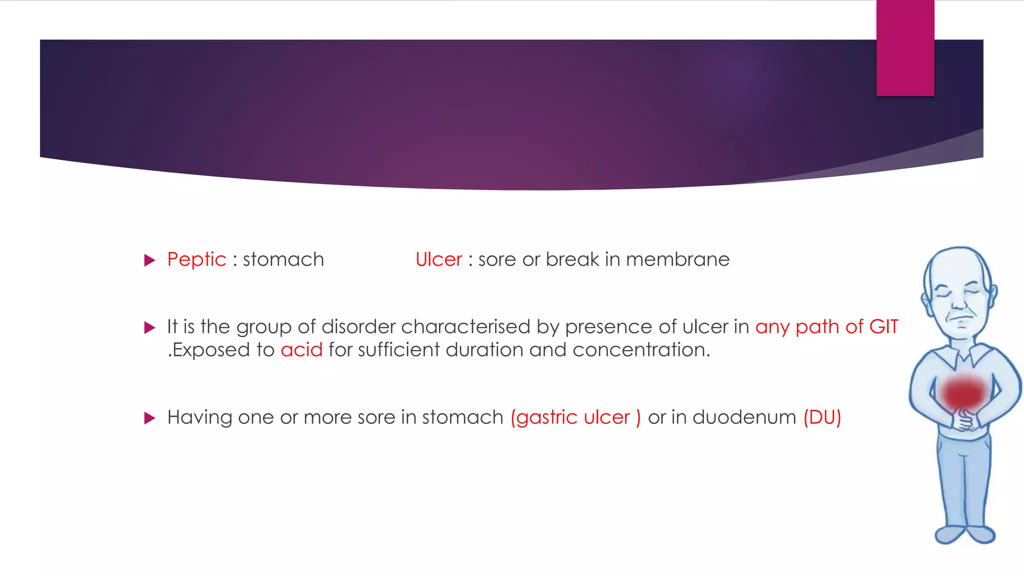 Peptic ulcer disease (PUD) | PDF