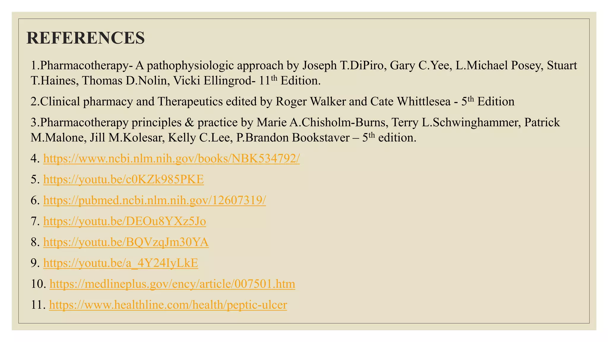 Peptic ulcer disease | PPTX