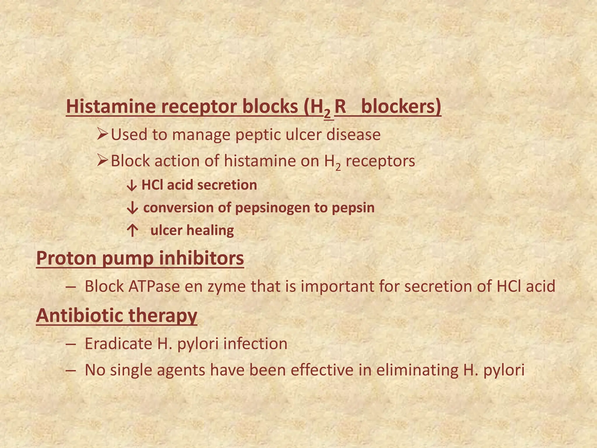 Drugs for Peptic_ulcer_disease- Pharmacology | PPT