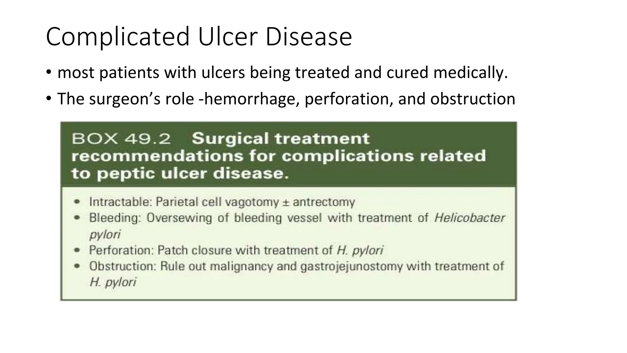 PEPTIC ULCER DISEASE IN SURGICAL PRACTICE.pptx