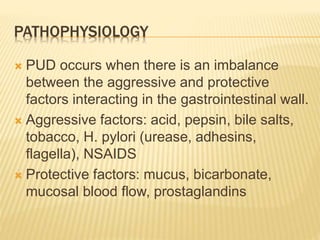 Peptic Ulcer Disease by Dr James SU.pptx