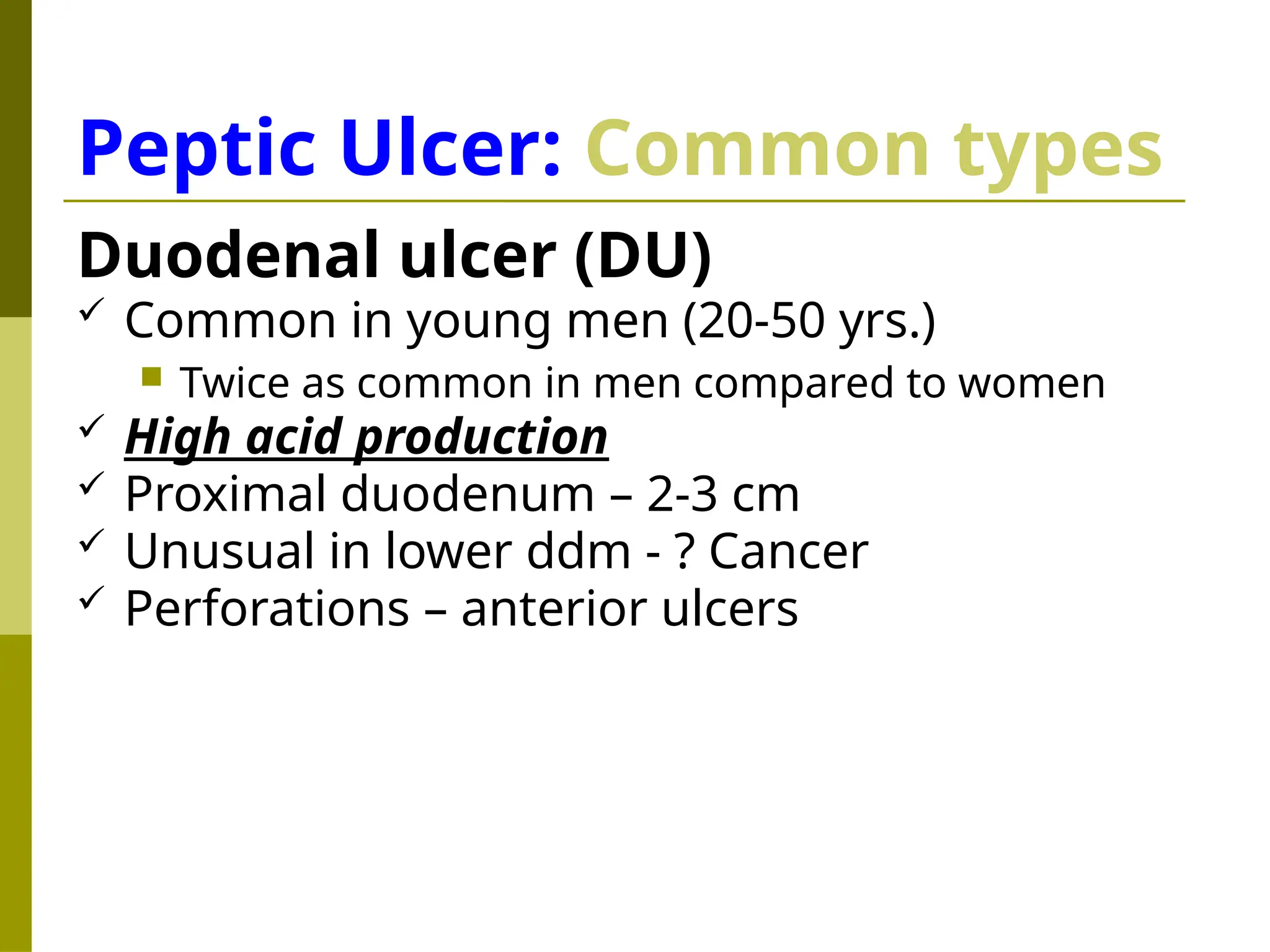 Peptic ulcer disease.pptx duodenum ulcer | PPT