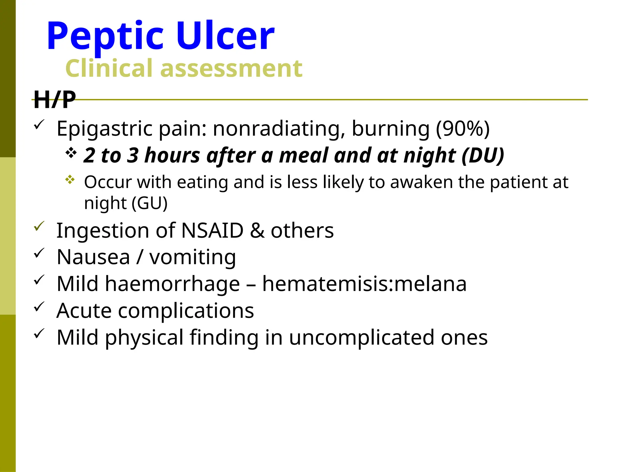 Peptic ulcer disease.pptx duodenum ulcer | PPT