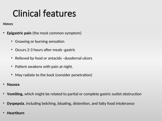 PEPTIC ULCER DISEASE by Doctor Mpisa.ppt