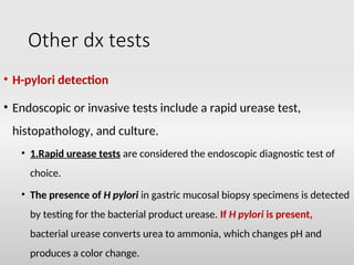 PEPTIC ULCER DISEASE by Doctor Mpisa.ppt