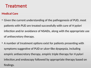 PEPTIC ULCER DISEASE by Doctor Mpisa.ppt