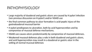Surgery Topic from Schwartz about Peptic Ulcer Disease | PPT