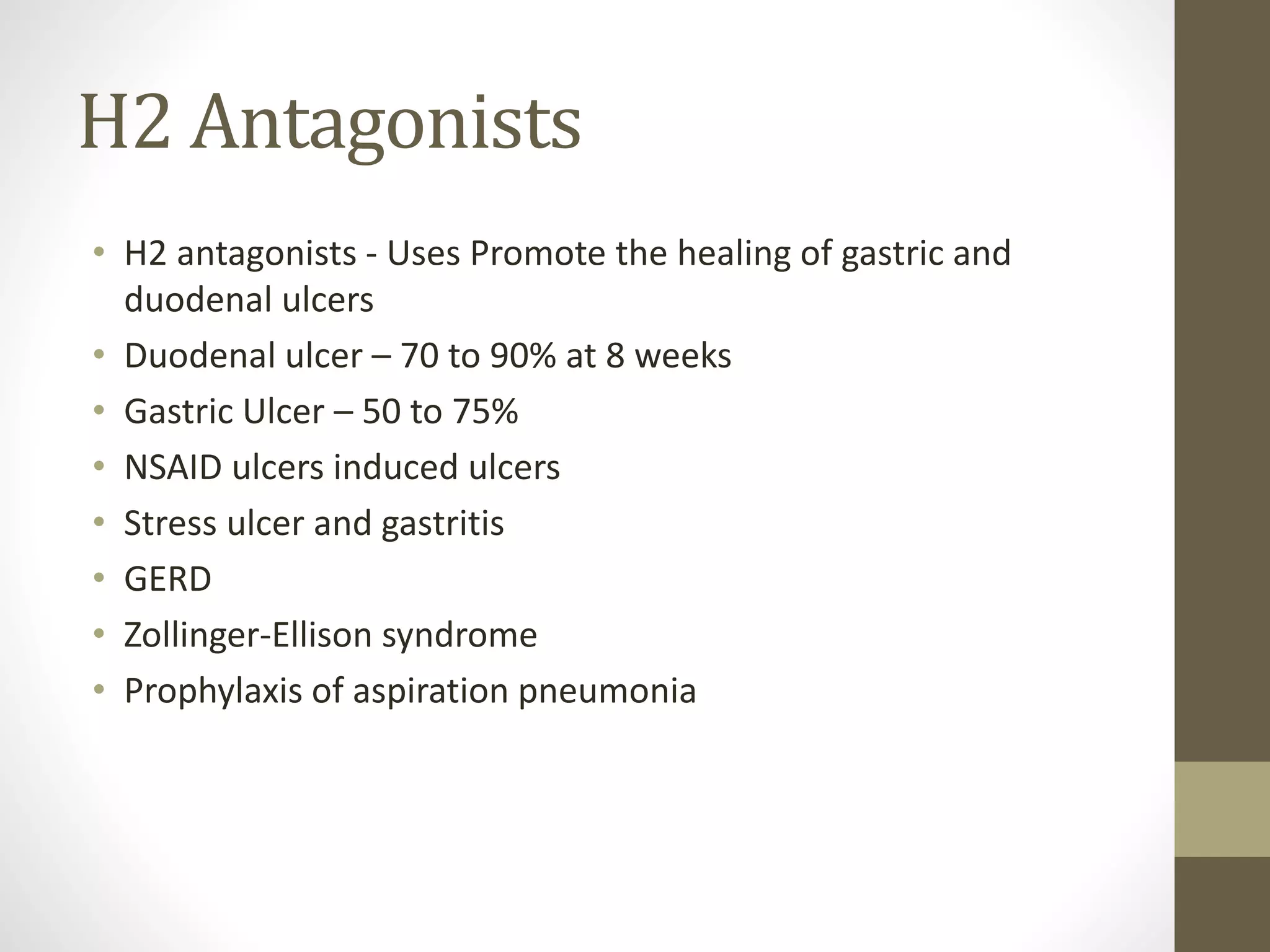 Peptic ulcer disease and acid suppression therapy | PPTX