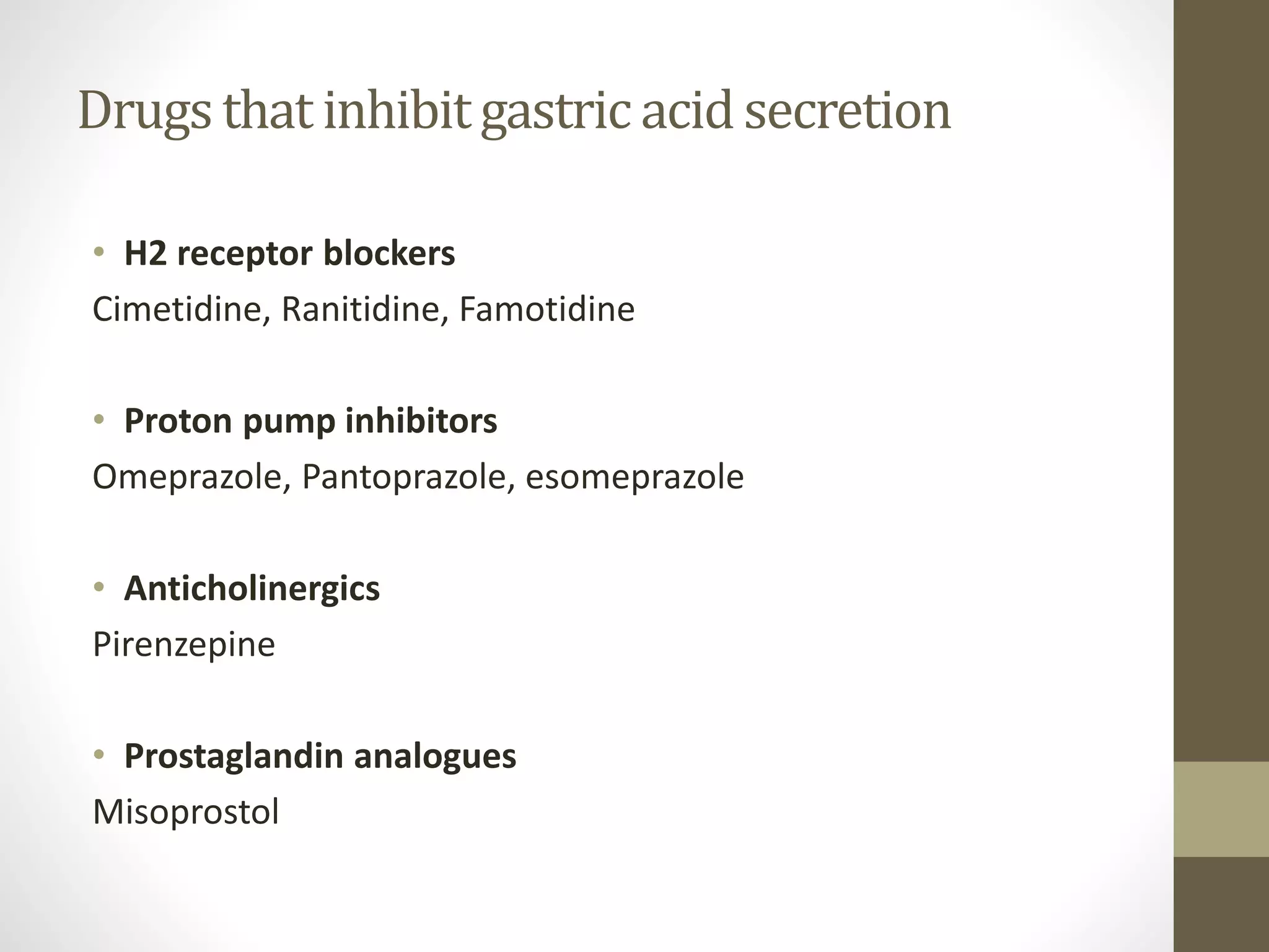 Peptic ulcer disease and acid suppression therapy | PPTX