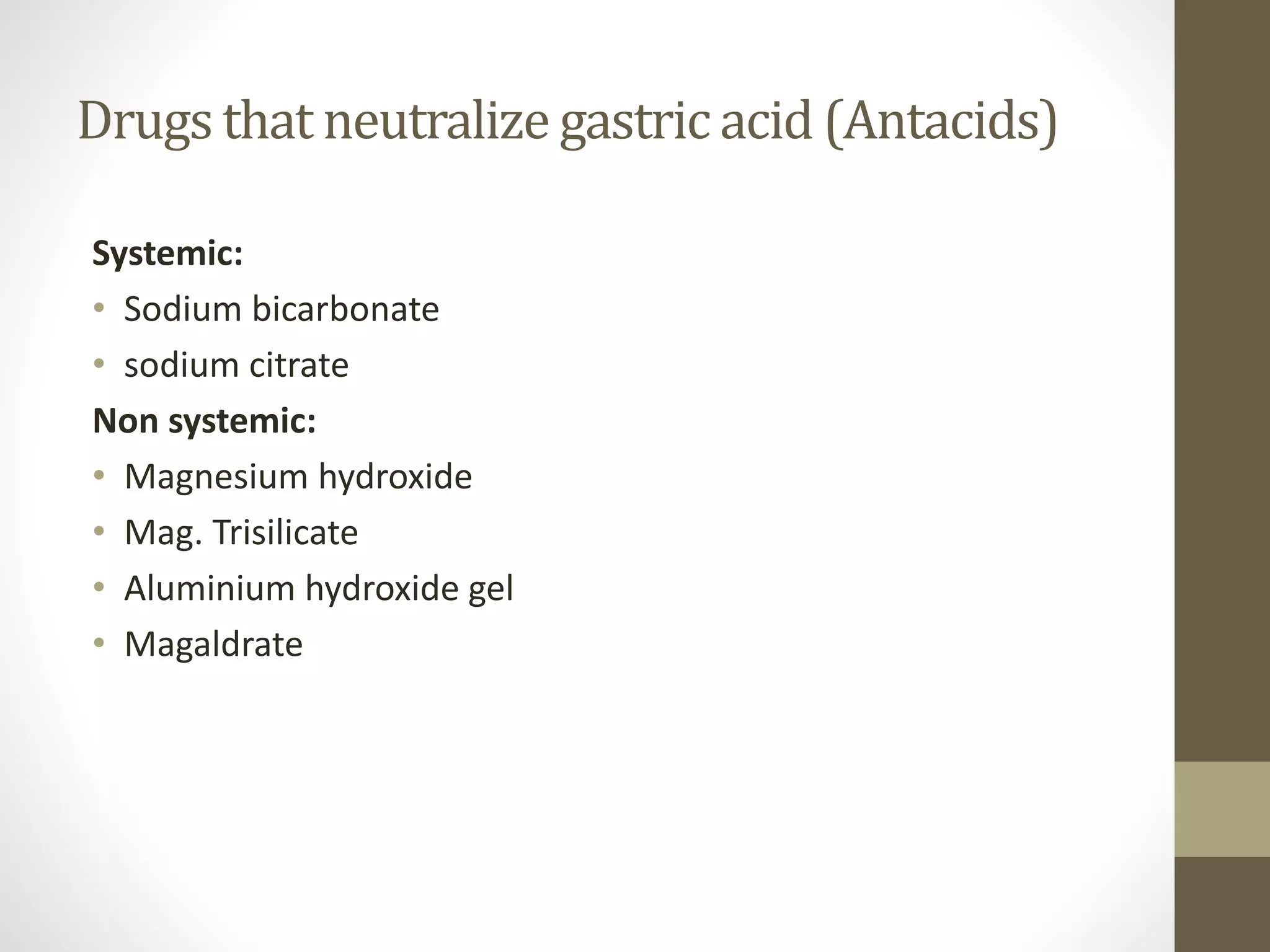Peptic ulcer disease and acid suppression therapy | PPTX
