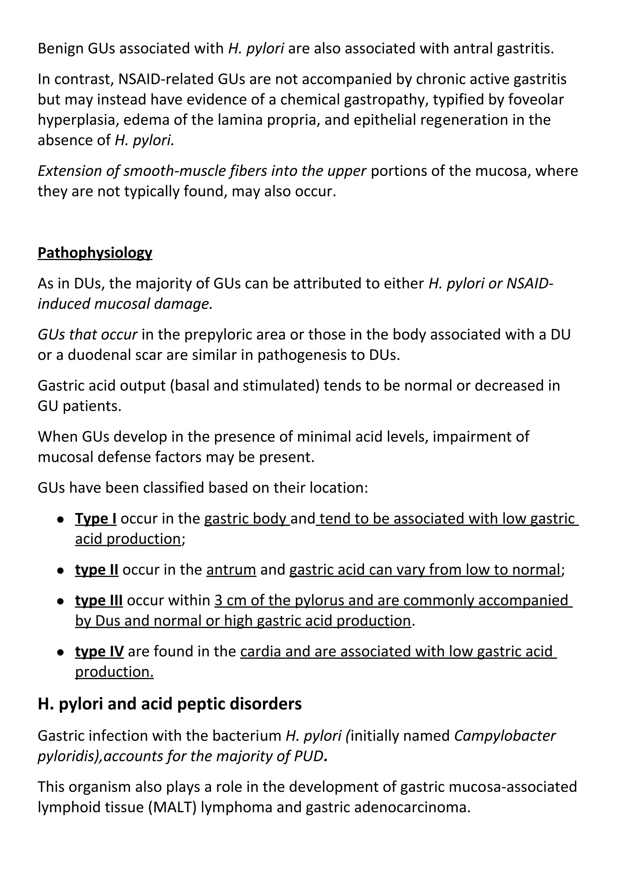 Peptic ulcer disease and related disorders | ODT