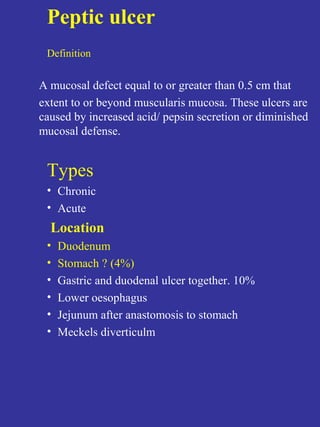 Pepticulcerdiseasef 140703161517-phpapp02 | PDF