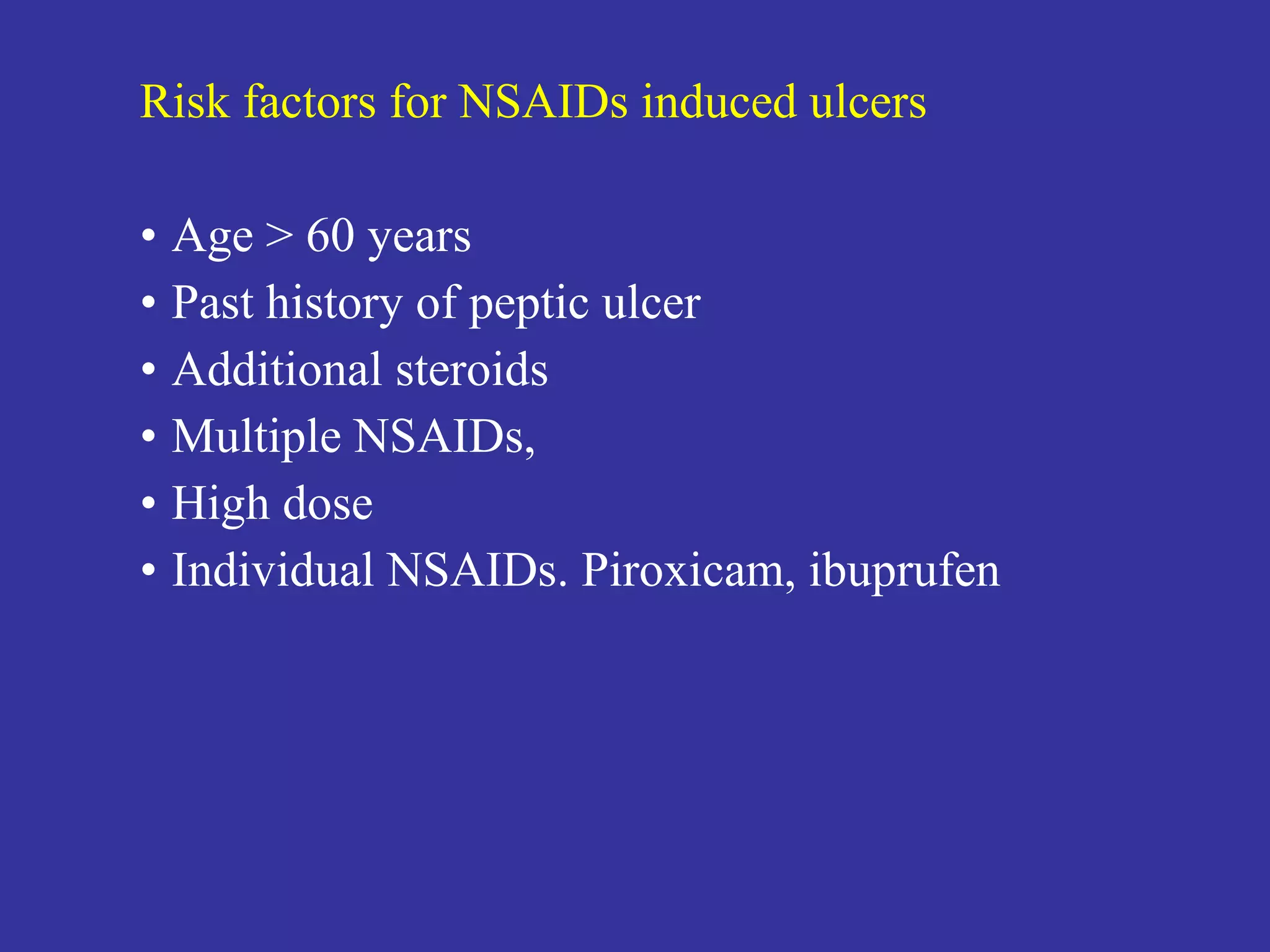 Peptic ulcer disease | PPT