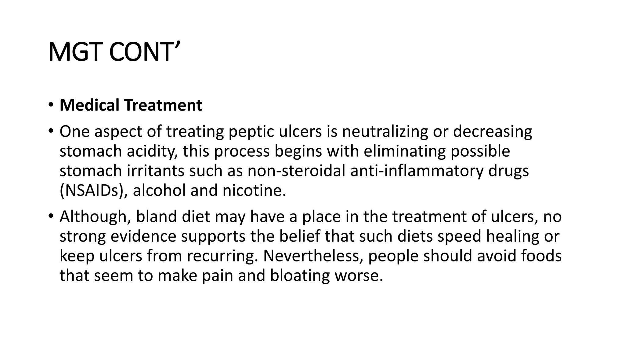 Peptic ulcer disease (pud) | PDF