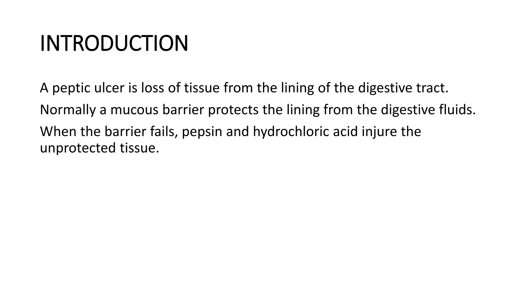 Peptic ulcer disease (pud) | PDF