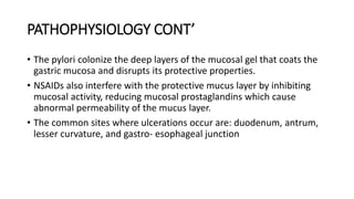 Peptic ulcer disease (pud) | PDF