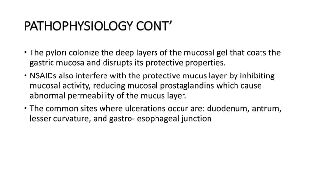 Peptic ulcer disease (pud) | PDF | Digestive Disorders | Diseases and ...