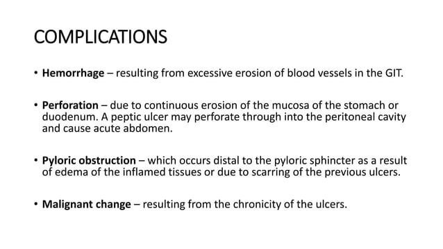 Peptic ulcer disease (pud) | PDF | Digestive Disorders | Diseases and ...