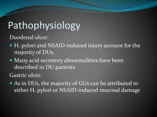 Peptic ulcer disease(PUD) | PPTX