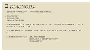 peptic Ulcer Disease, Therapeutics (PUD) | PPT
