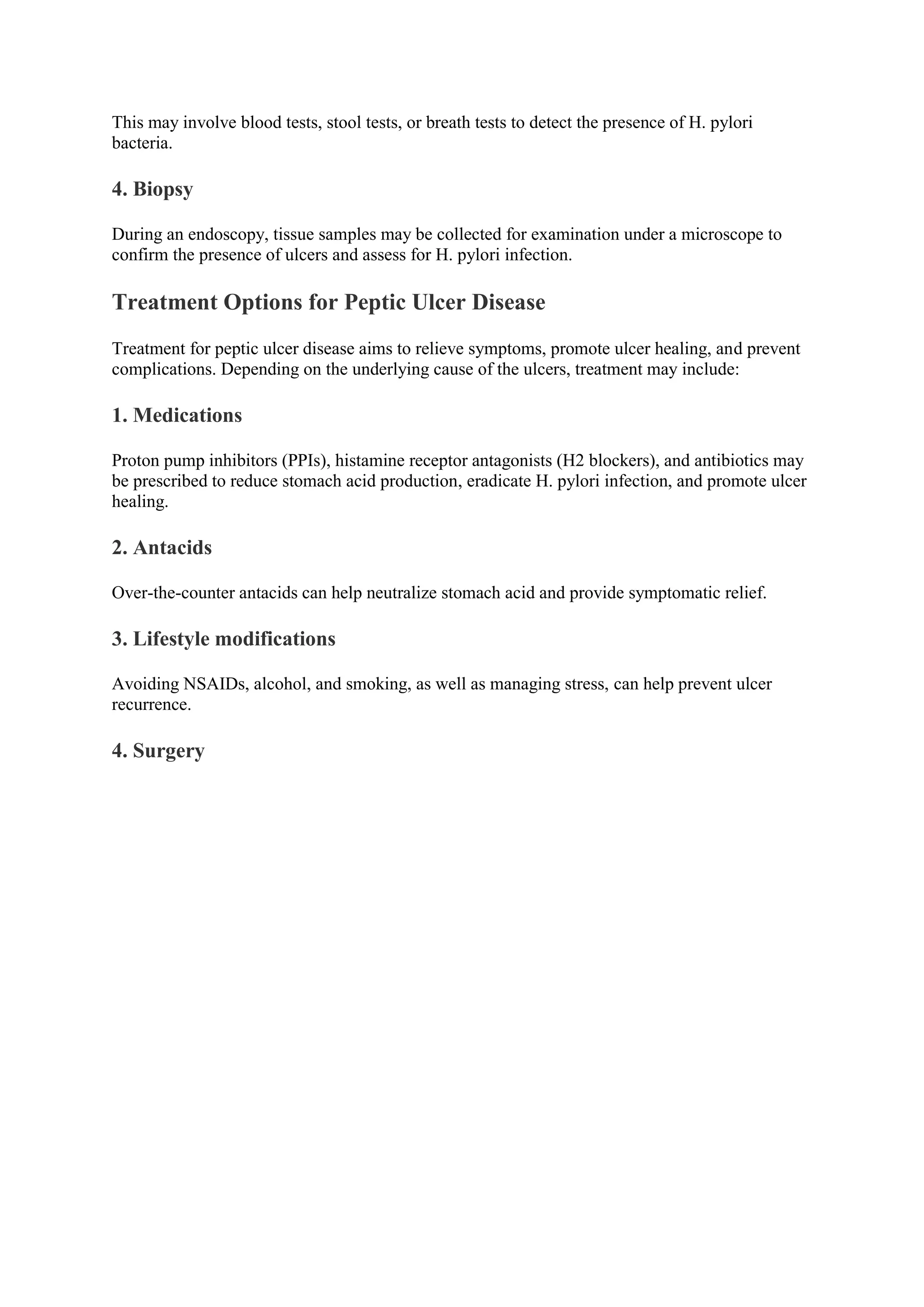 Peptic Ulcer Disease: Understanding Causes, Symptoms, and Treatment ...