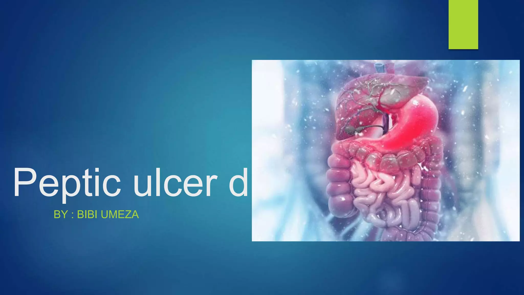 Peptic ulcer drugs | PPTX