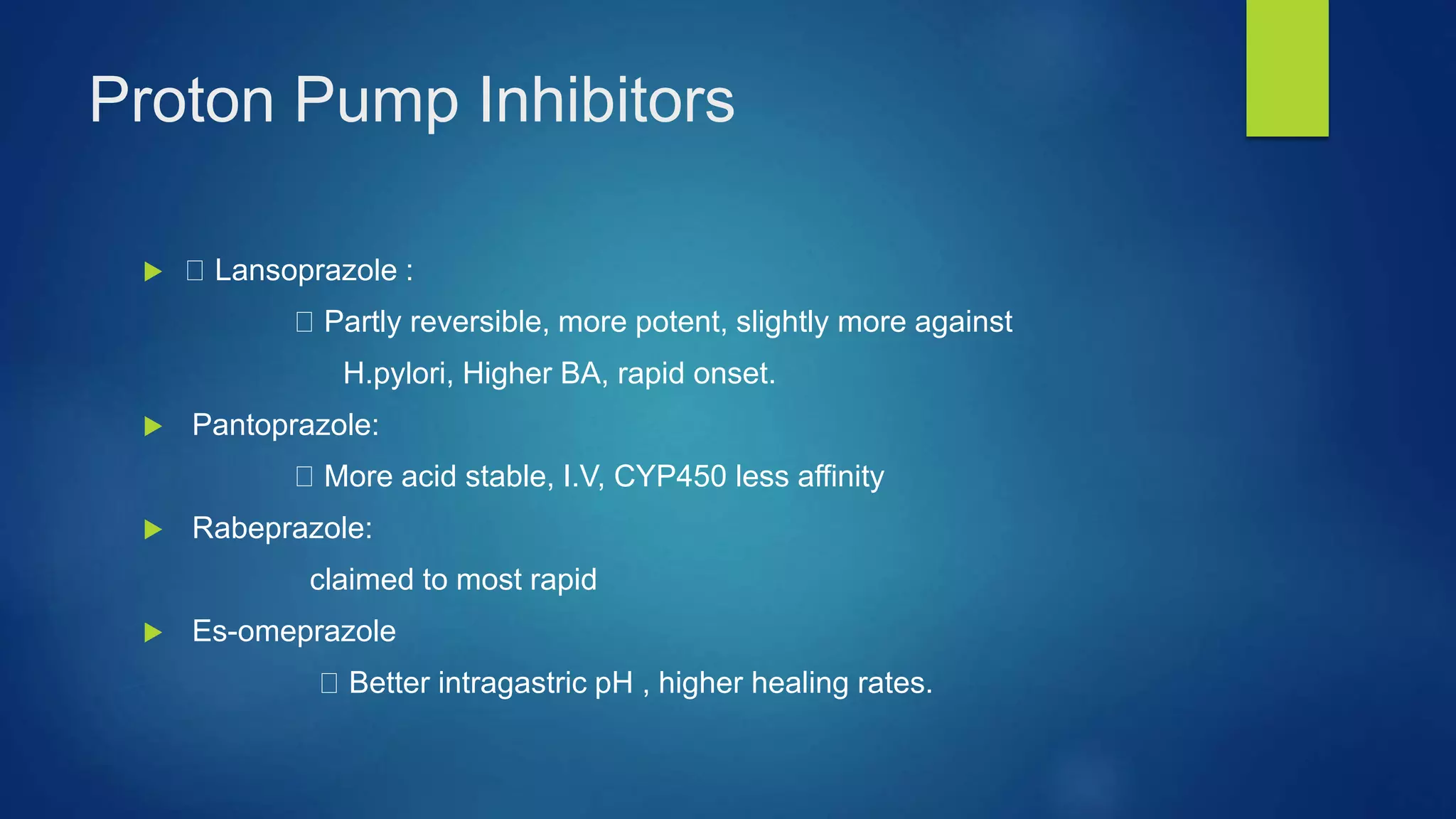 Peptic ulcer drugs | PPTX