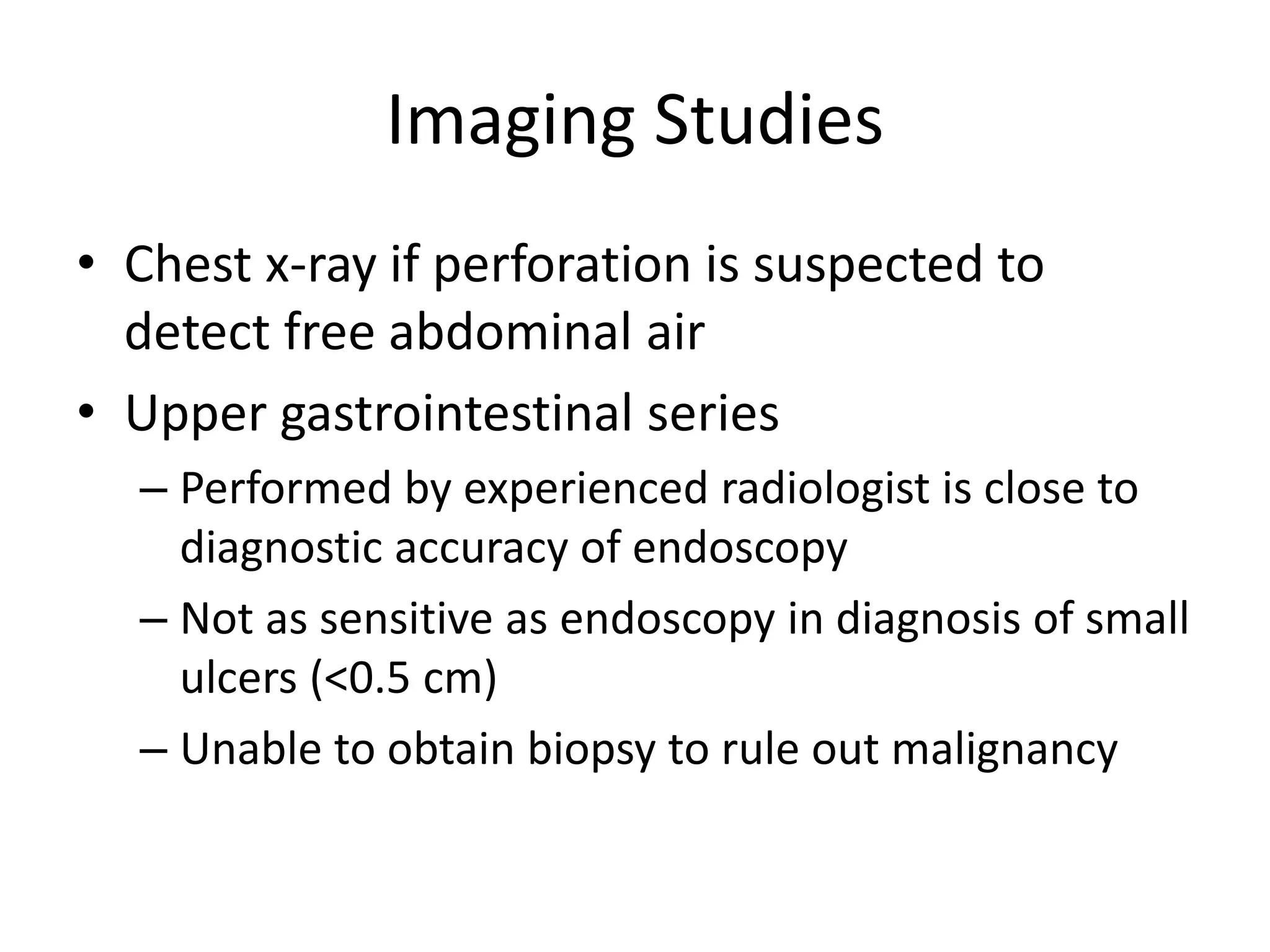 Peptic ulcer, GERD; management | PPTX