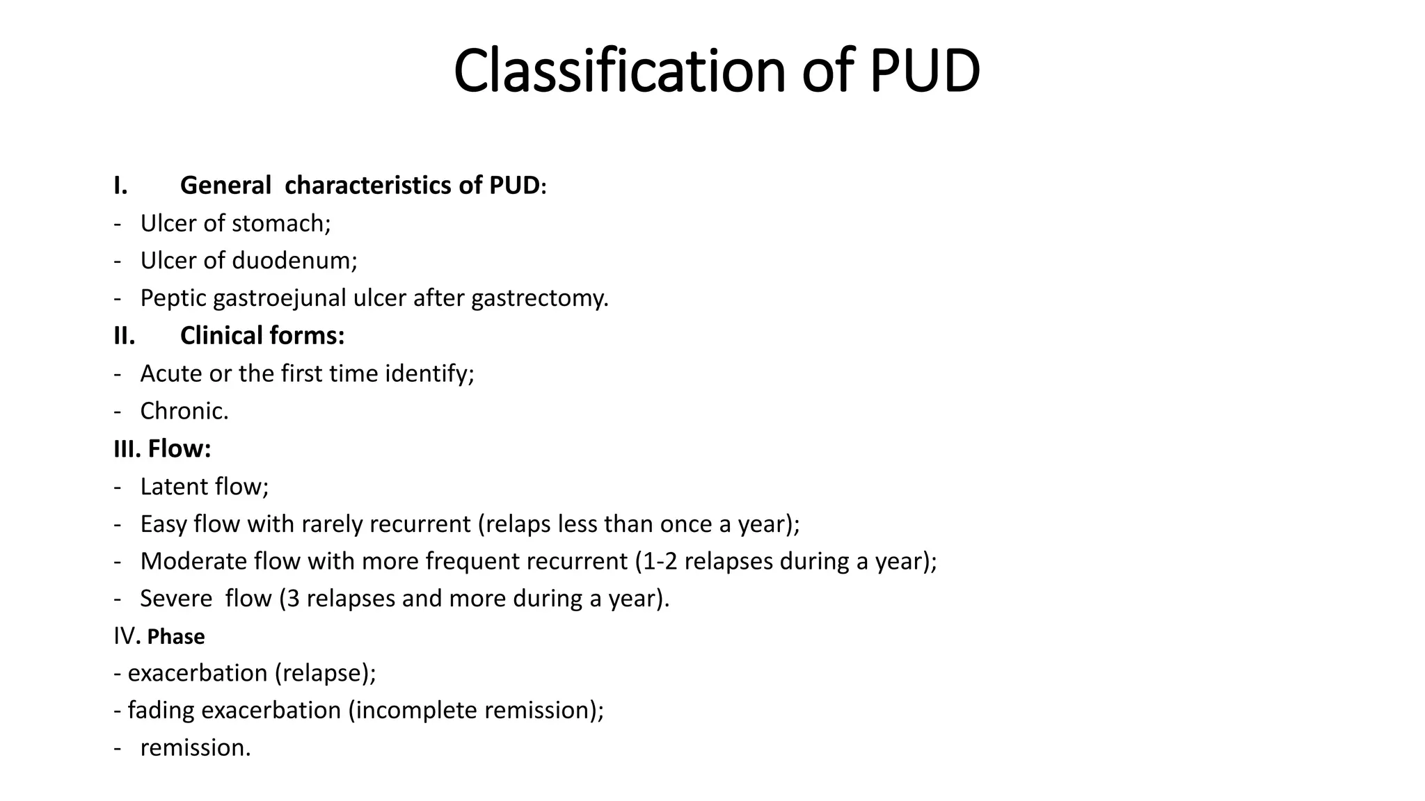 Peptic ulcer of stomach and duodenum | PPTX