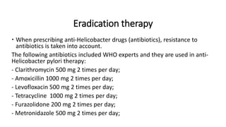 Peptic ulcer of stomach and duodenum | PPTX