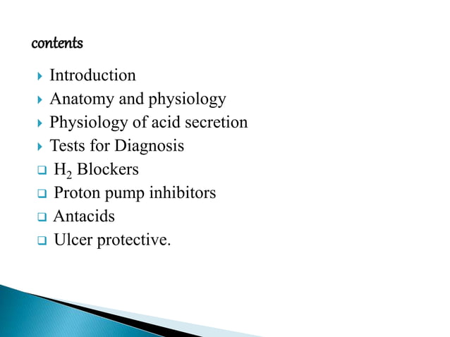 Peptic Ulcers Pathophysiology | PPT