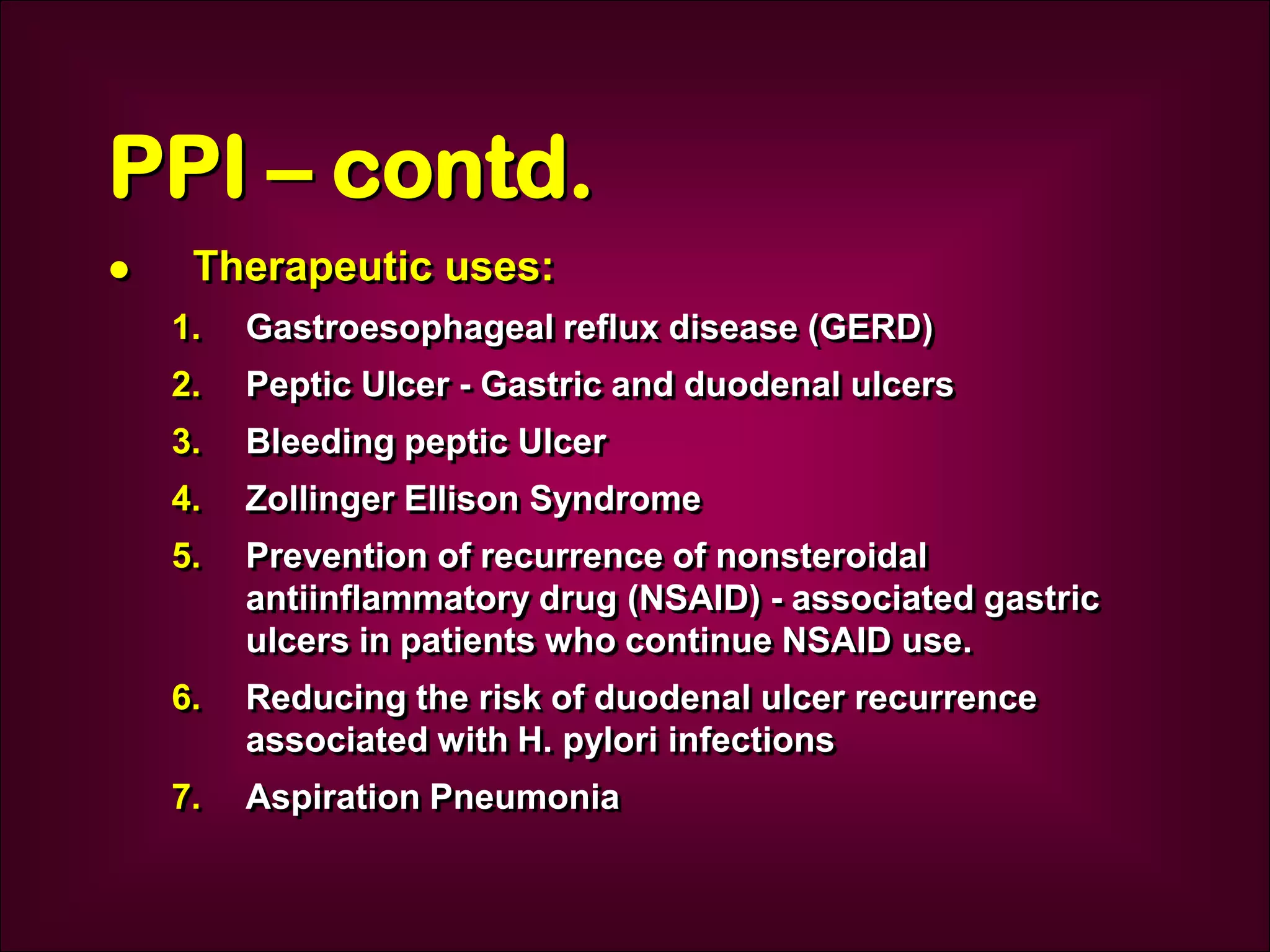 Peptic ulcer treatment | PPTX
