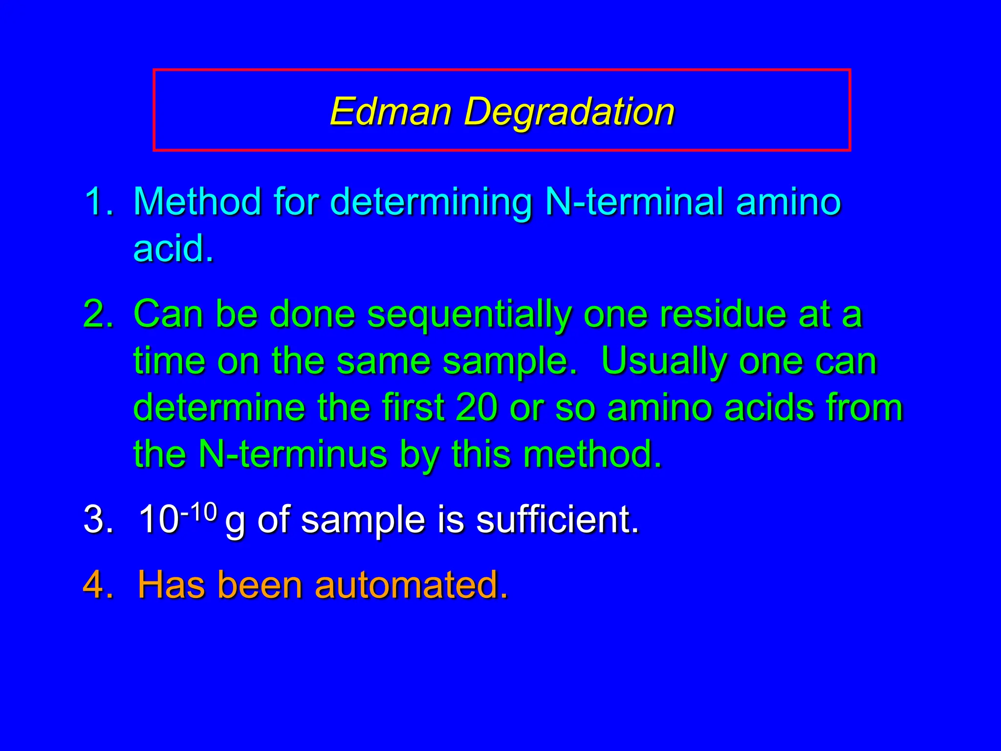 Peptide Structure Determination by Different Methods | PPT