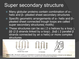 Peptide and polypeptide, protein structure.pptx