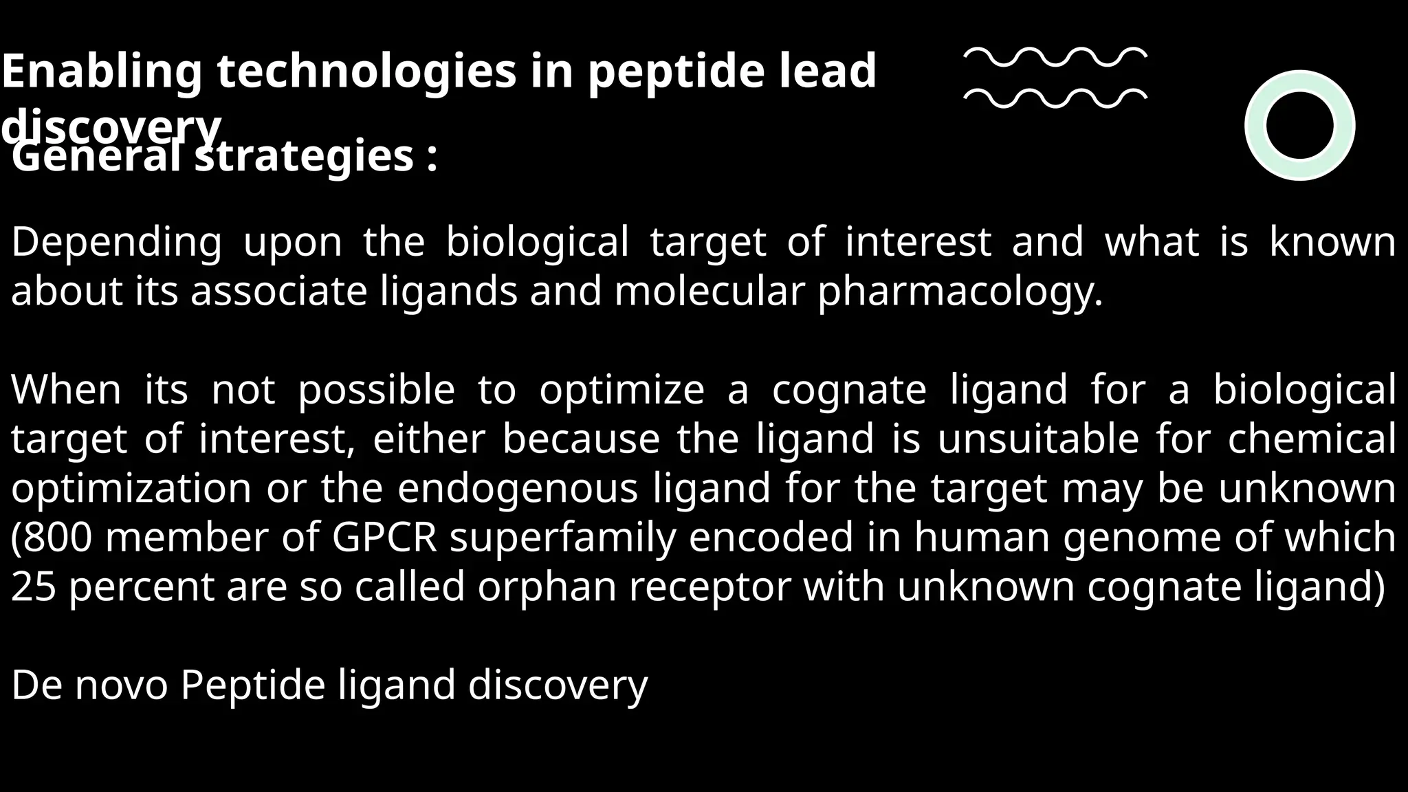 Peptide based drug discovery .pptx