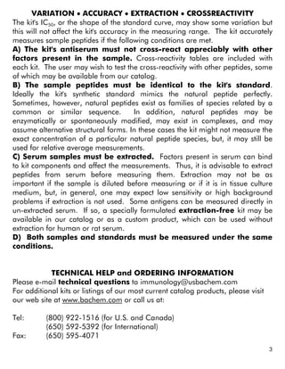 Peptide radioimmunoassay (ria) | PDF
