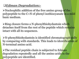 PRIMARY STRUCTURE OF PEPTIDES | PPTX