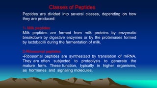 PEPTIDES AND PEPTIDES BONDS CHARACTERISTICS.pptx