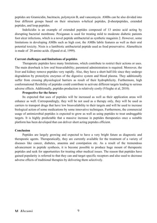 Peptides assignment , m.alyami | PDF