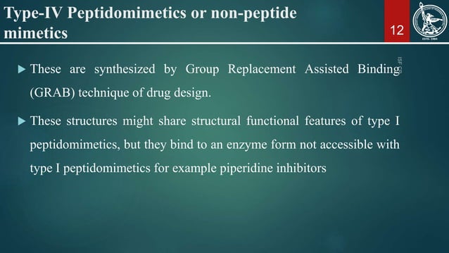 Peptidomimetics | PPTX