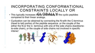 PEPTIDOMIMETICS/SAGAR SHARMA/DEPARTMENT OF PHARMACEUTICAL SCIENCES | PPTX