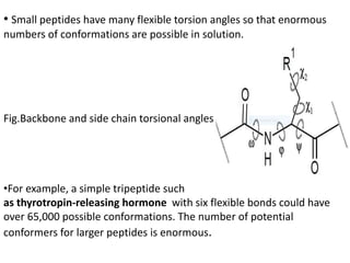 Global and local restrictions Peptidomimetics | PPTX