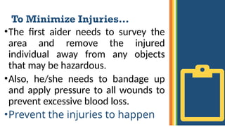 PHYSICAL EDUCATION 9- Q1-THE BASICS OF FIRST AID.pptx