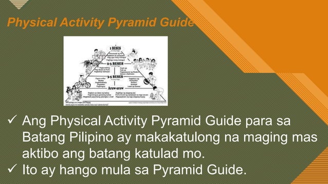 Ang Physical Pyramid Guide Para sa Batang Pilipino | PPTX